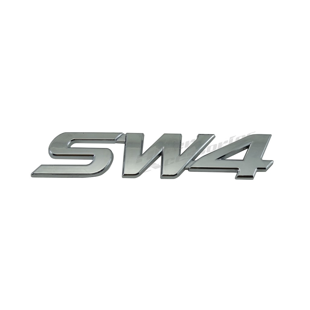 Emblema Sw4 Toyota Hilux Cromado | Shopee Brasil
