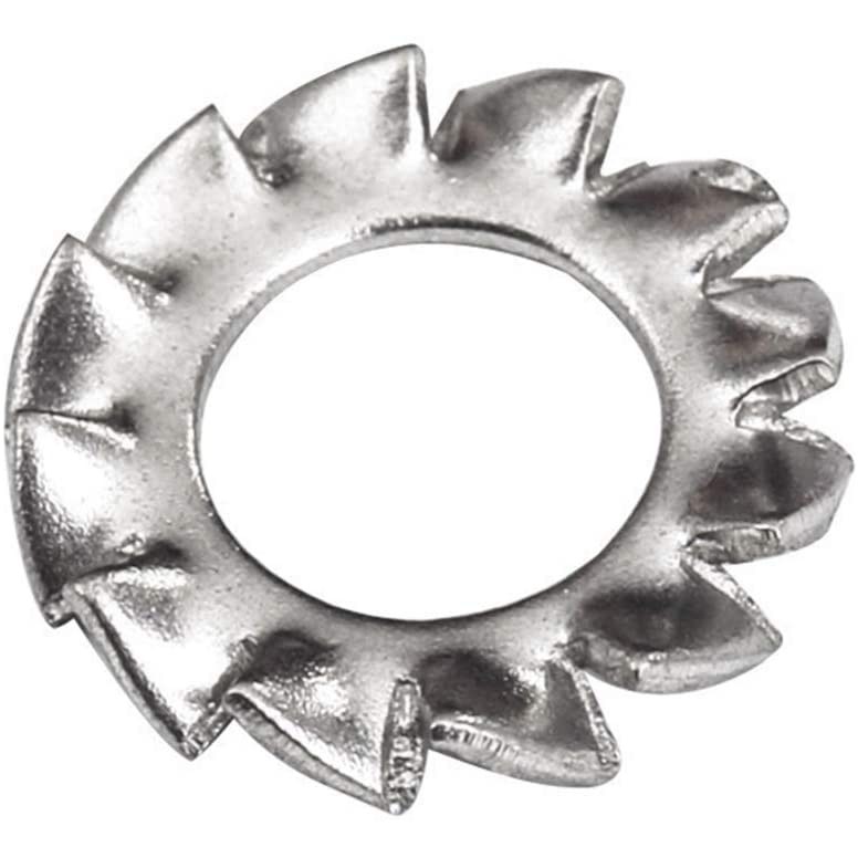 Arruela Dentada Externa M6 Aço Inox 304 Kit 50 Peças | Shopee Brasil