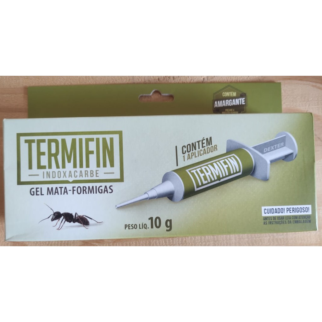 GEL MATA-FORMIGA - DEXTER TERMIFIN - 10g ---EXTERMINIO EM ATÉ 96HORAS ...