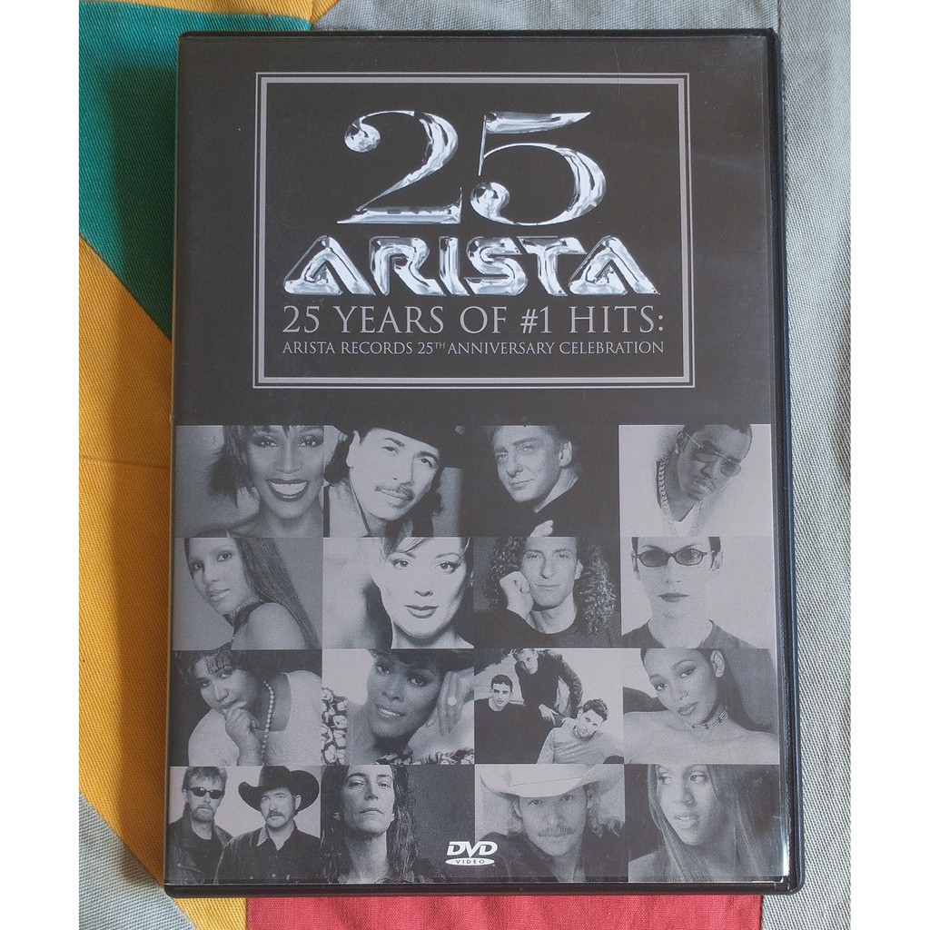 DVD Arista Records - 25 anos | Shopee Brasil