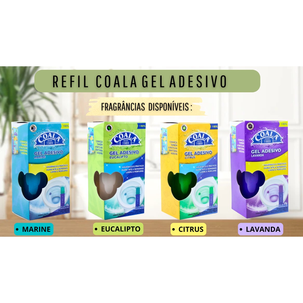 Coala Gel Adesivo para Sanitários - Escorrega o Preço