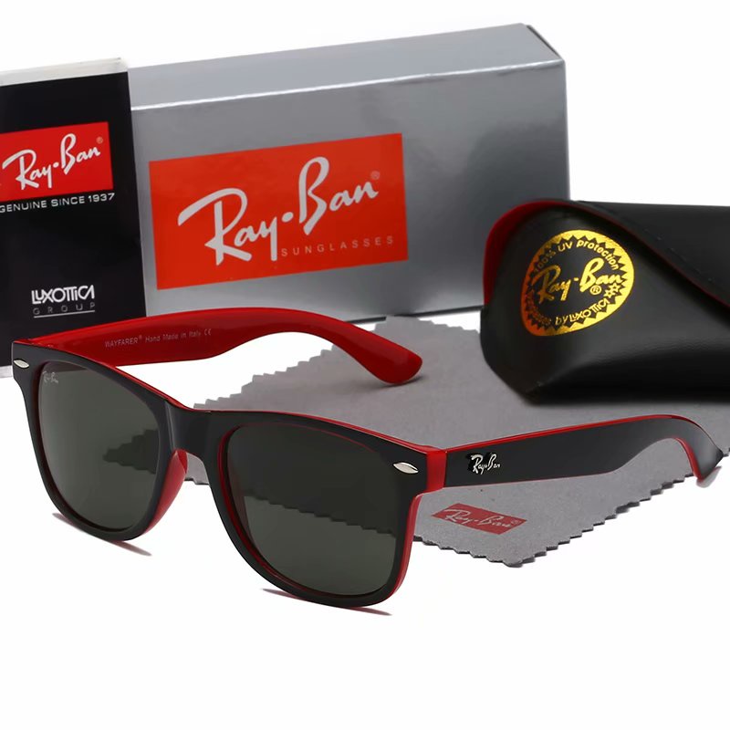 Bxdb Óculos De Sol Originais Ray Ban Wayfarer Homens RB2140 1017 gEH4 ...