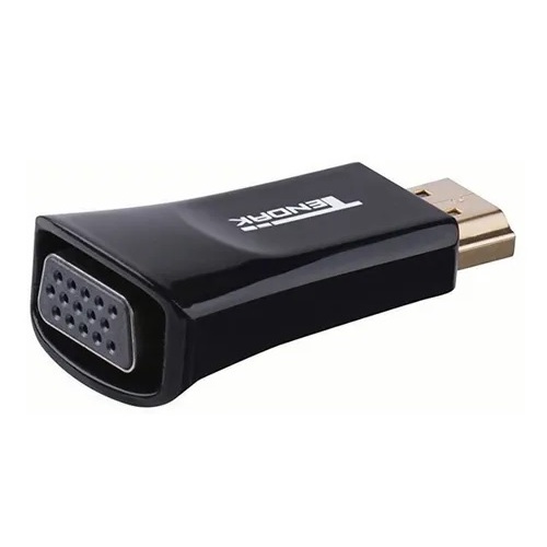 Mini Adaptador Conversor Hdmi Macho P/ Vga Femea Pc Monitor | Shopee Brasil
