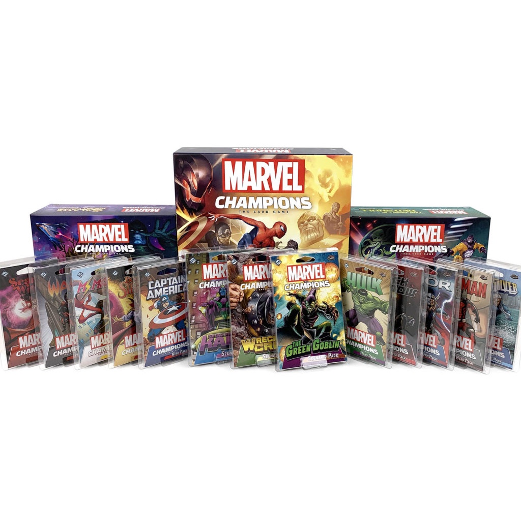 Marvel Champions: The Card Game (2019) + Expansões BoardGame ...