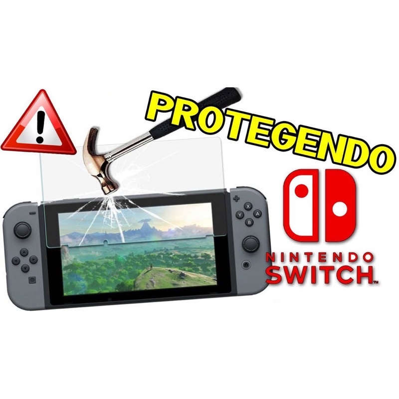 Pelicula Protetora De Vidro Para Tela De Nintendo Switch / Switch OLED ...