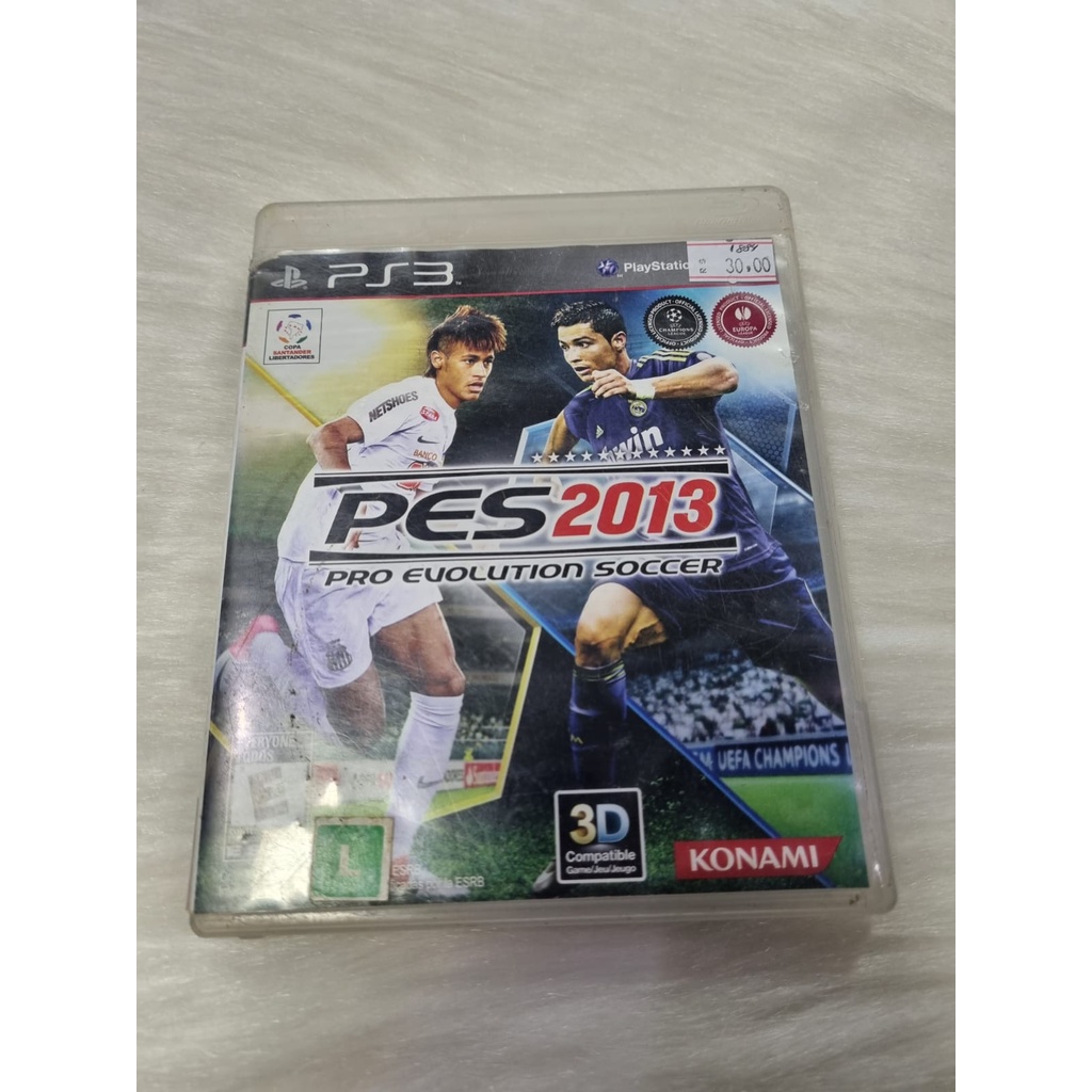 Pes 2013 Original Midia Fisica Semi novo Playstation 3 - Escorrega o Preço