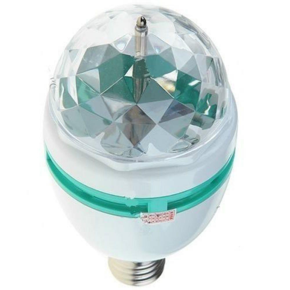Lâmpada led giratória para festas | Shopee Brasil