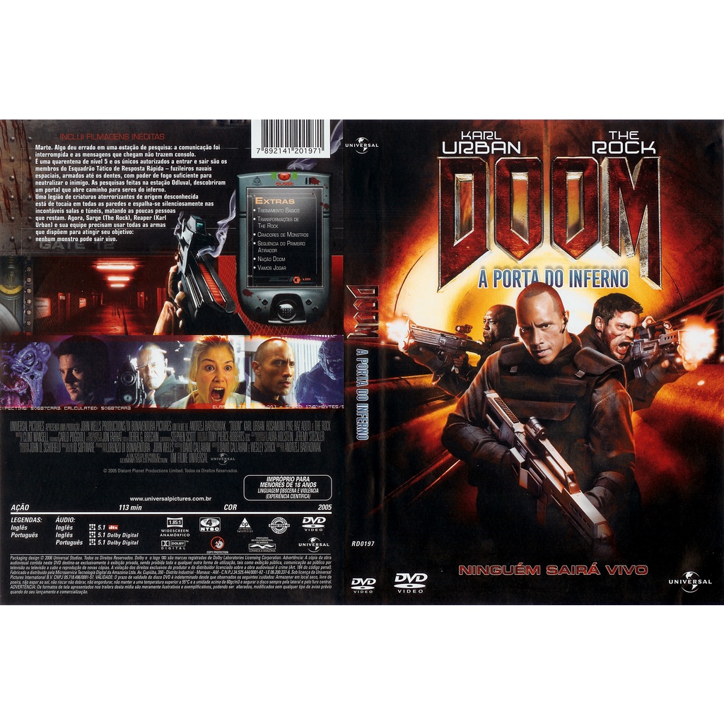 Dvd Doom - A Porta do Inferno - Original | Shopee Brasil