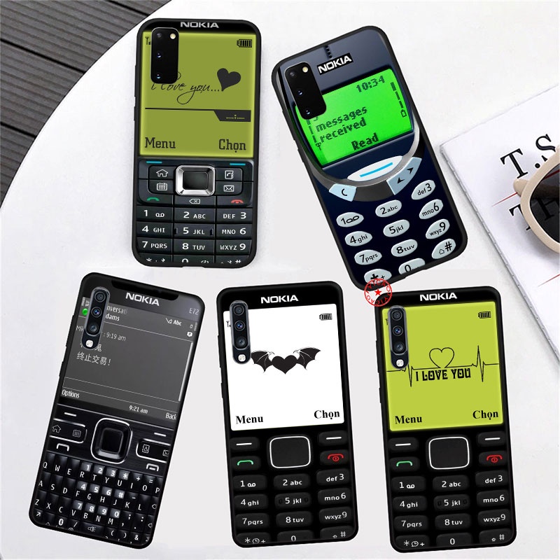 YQ98 Vintage Nokia Pattern Design Soft Silicone Phone Case Cover for ...