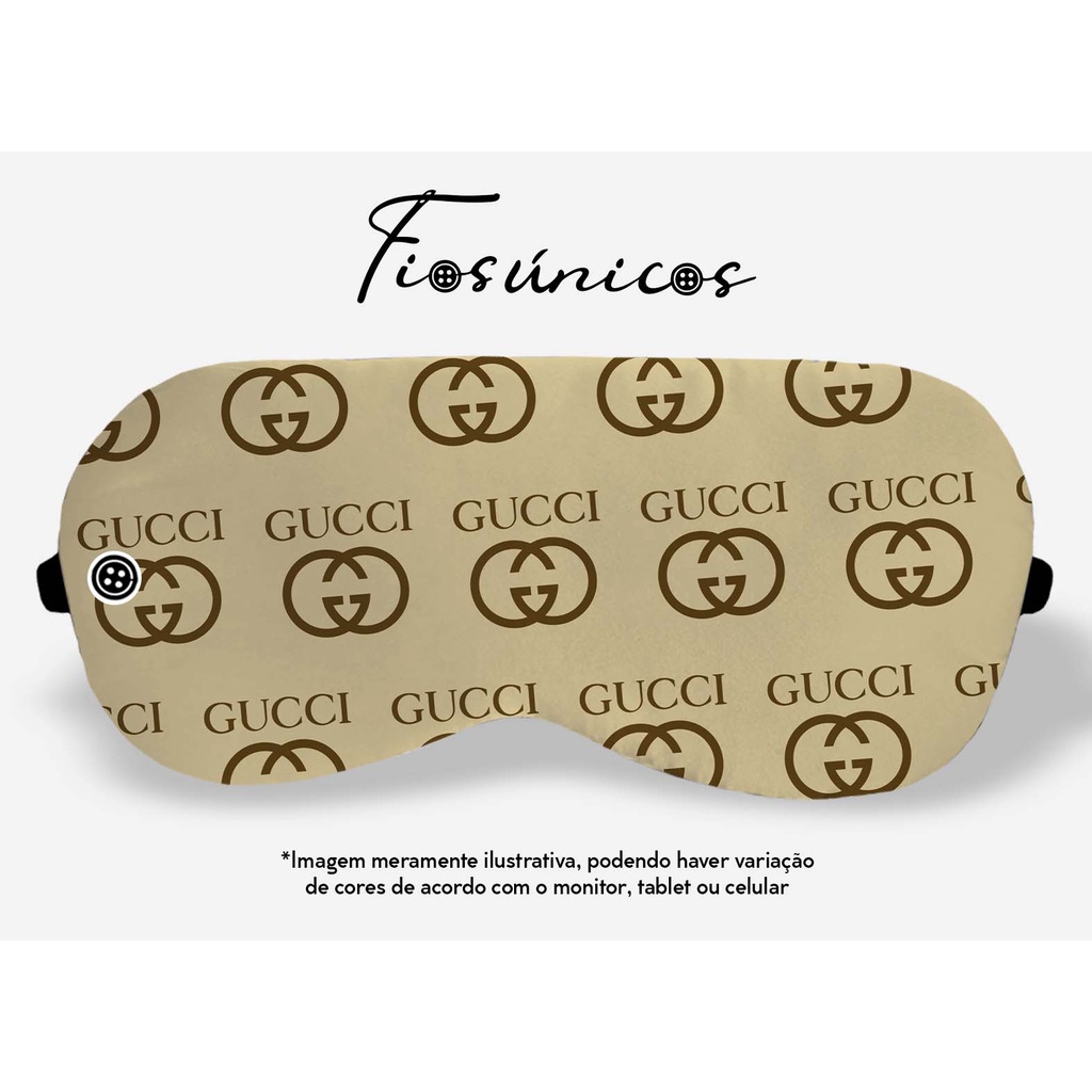 Tapa Olho / Máscara para dormir ou Descansar / Sleep Mask da Gucci ...