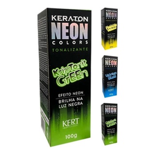 Tonalizante Keraton Neon Colors Kert - 1 Unidade ( Escolha a Cor ) Wxz ...