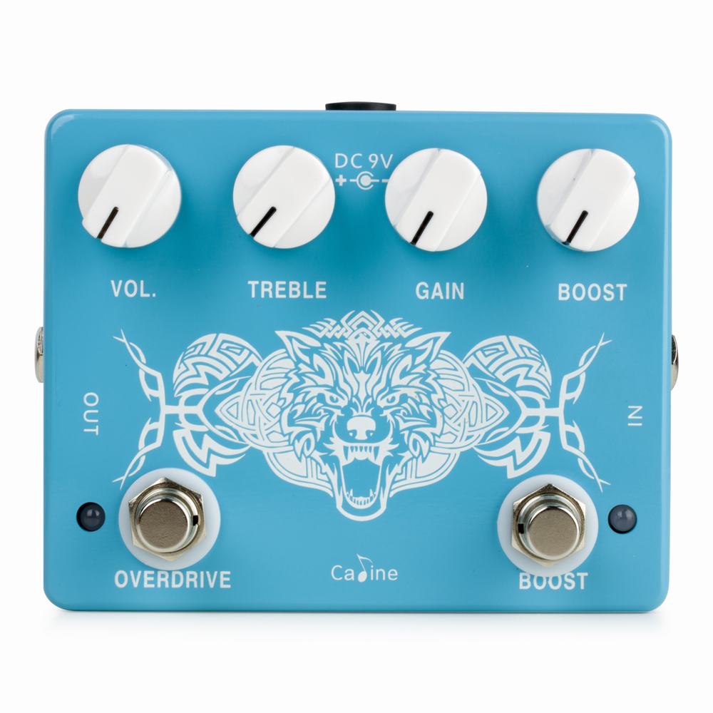 Pedal guitarra Overdrive Caline- Wolfpack | Shopee Brasil