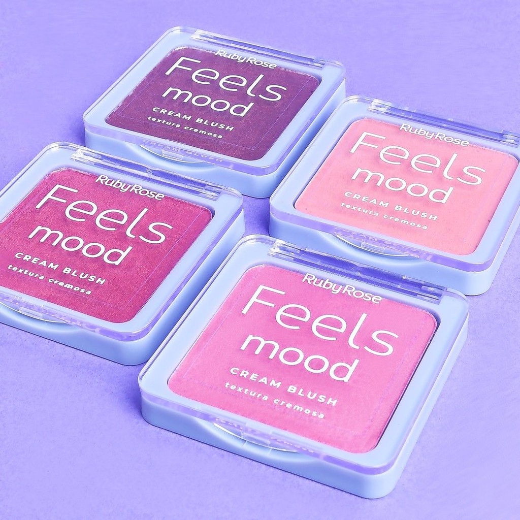 Cream Blush Feels Mood Ruby Rose | Shopee Brasil