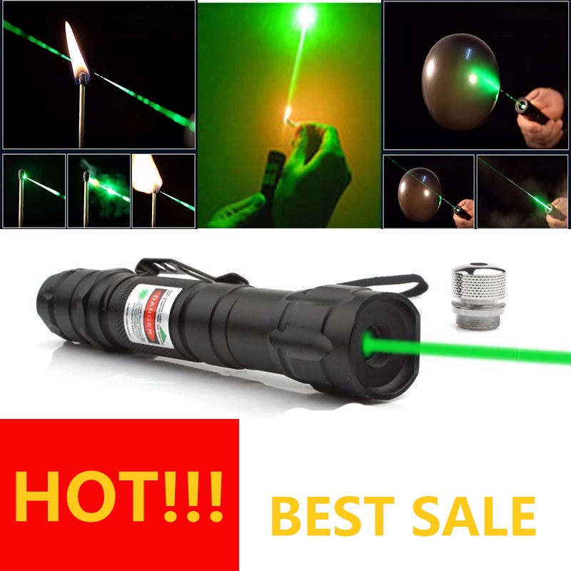 Laser Super Potente Queimador Verde 10 Milhas De Luz Militar 532nm Foco ...