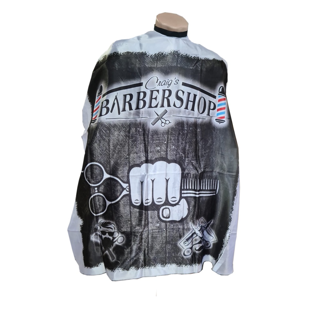 Capa de Corte Sublimada Cetim Barbearia Chiquinha Coringa Seu Madruga ... Capa de Corte Sublimada Cetim Barbearia Chiquinha Coringa Seu Madruga ...