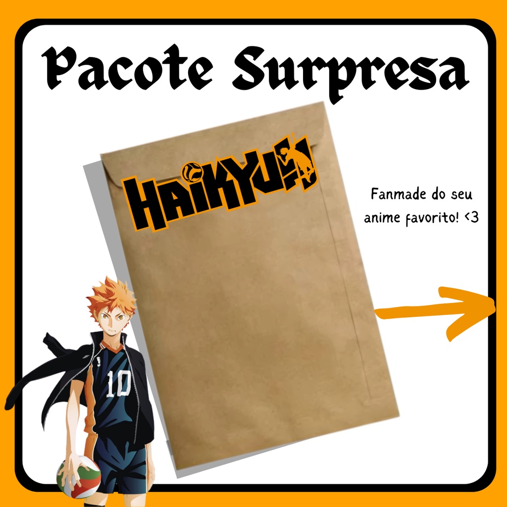 Kit Personalizado Anime Haikyuu - Hinata Kenma Nishinoya Tsukishima ...