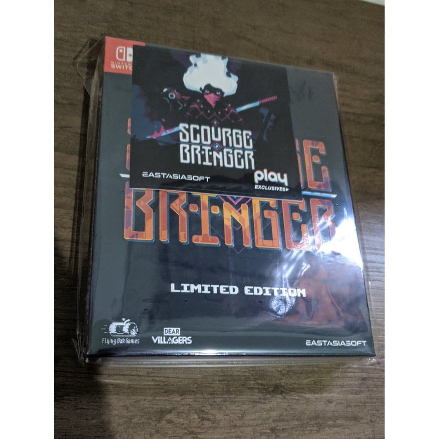 Jogo Nintendo Switch Scourge Bringer Limited Edition Lacrado | Shopee ...