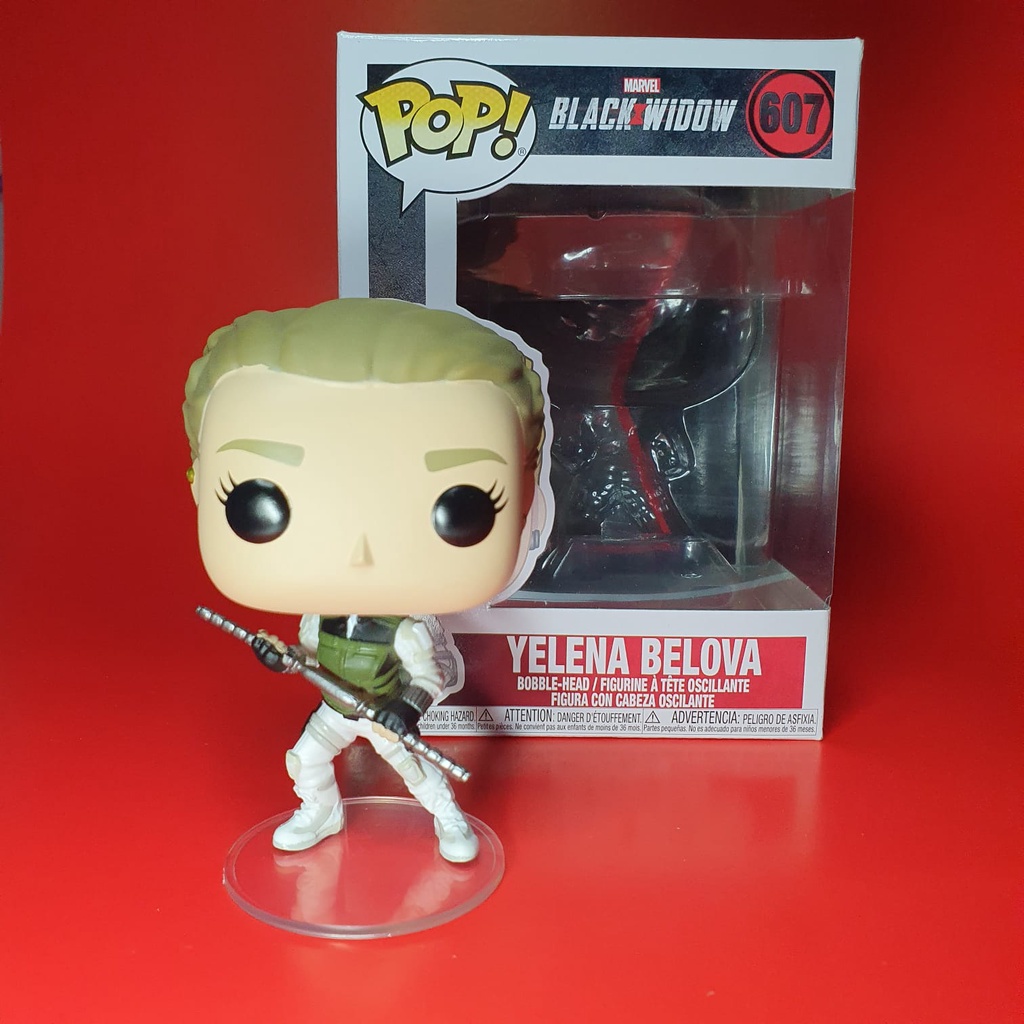 Funko pop Yelena Belova 607 (black Widow - viuva negra - Marvel ... Funko pop Yelena Belova 607 (black Widow - viuva negra - Marvel ...