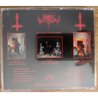 CD Black Witchery Desecration Of The Holy Kingdom Importado | Shopee Brasil