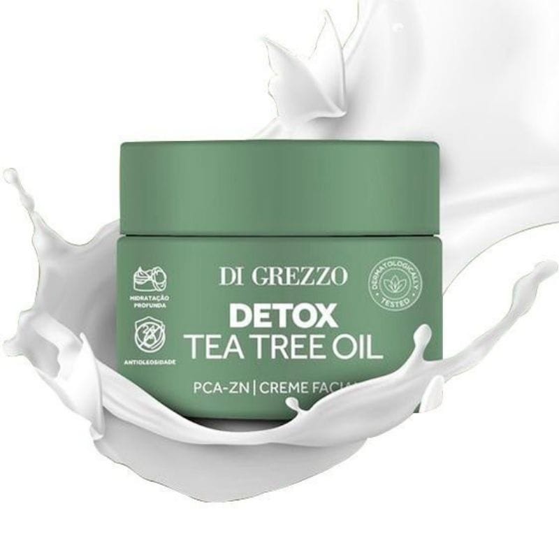Creme Facial Detox Tea Tree Oil | Shopee Brasil