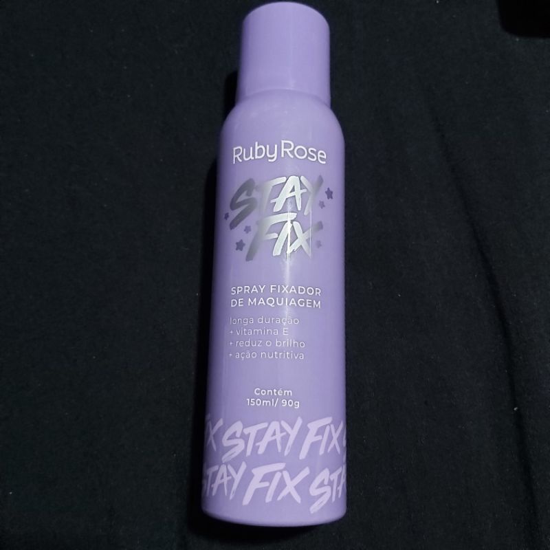 Ruby Rose Stay Fix - Spray fixador de maquiagem | Shopee Brasil