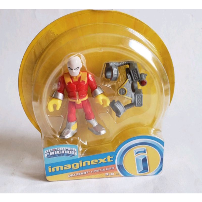 Boneco Pistoleiro Deadshot - Dc Super Friends - Imaginext | Shopee Brasil