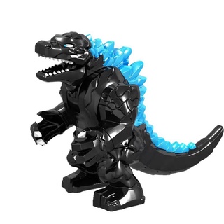 Godzilla brinquedos blocos de Lego montando Big King Ghidorah ZyLy Bz3E ...