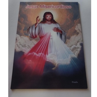 Quadro Jesus misericordioso em mdf parede 28x21 cm | Shopee Brasil