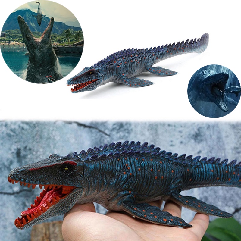 Mosasaurus Figura De Dinossauro Realista Oceano Modelo Animal Dino ...