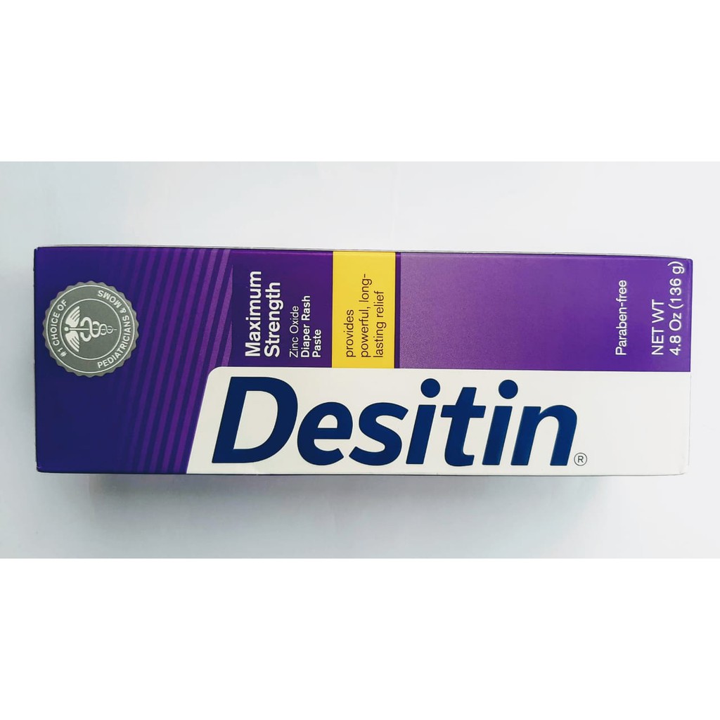 Pomada Desitin Roxa Bisnaga 113 grs prevenção assadura infantil bebe ...