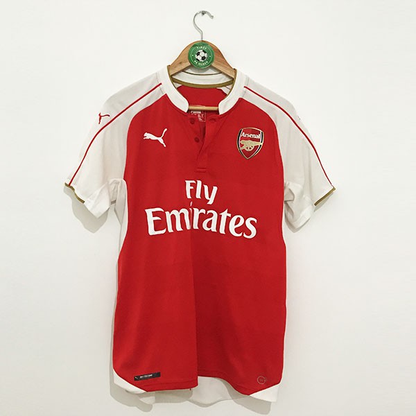 camisa Arsenal home (2015) #17 Alexis - timesdomundofc | Shopee Brasil