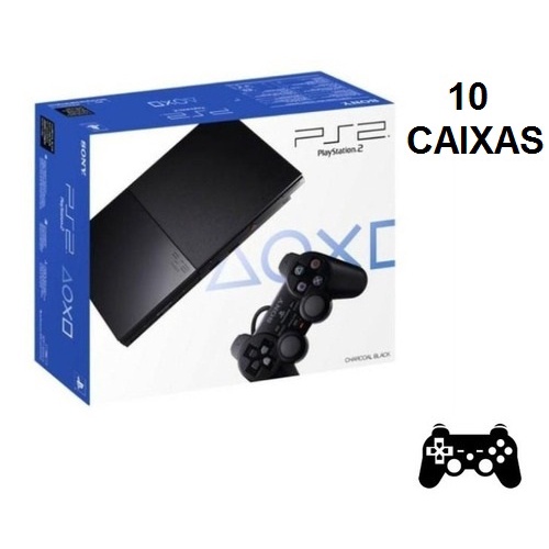 Kit Com 10 Caixas Para Playstation 2 Slim | Shopee Brasil
