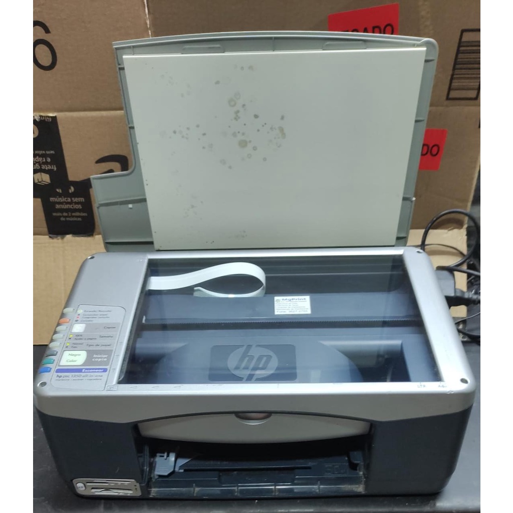 NO ESTADO Impressora multifuncional HP PSC 1350 | Shopee Brasil