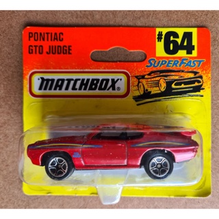 Matchbox Superfast Pontiac GTO Judge | Shopee Brasil