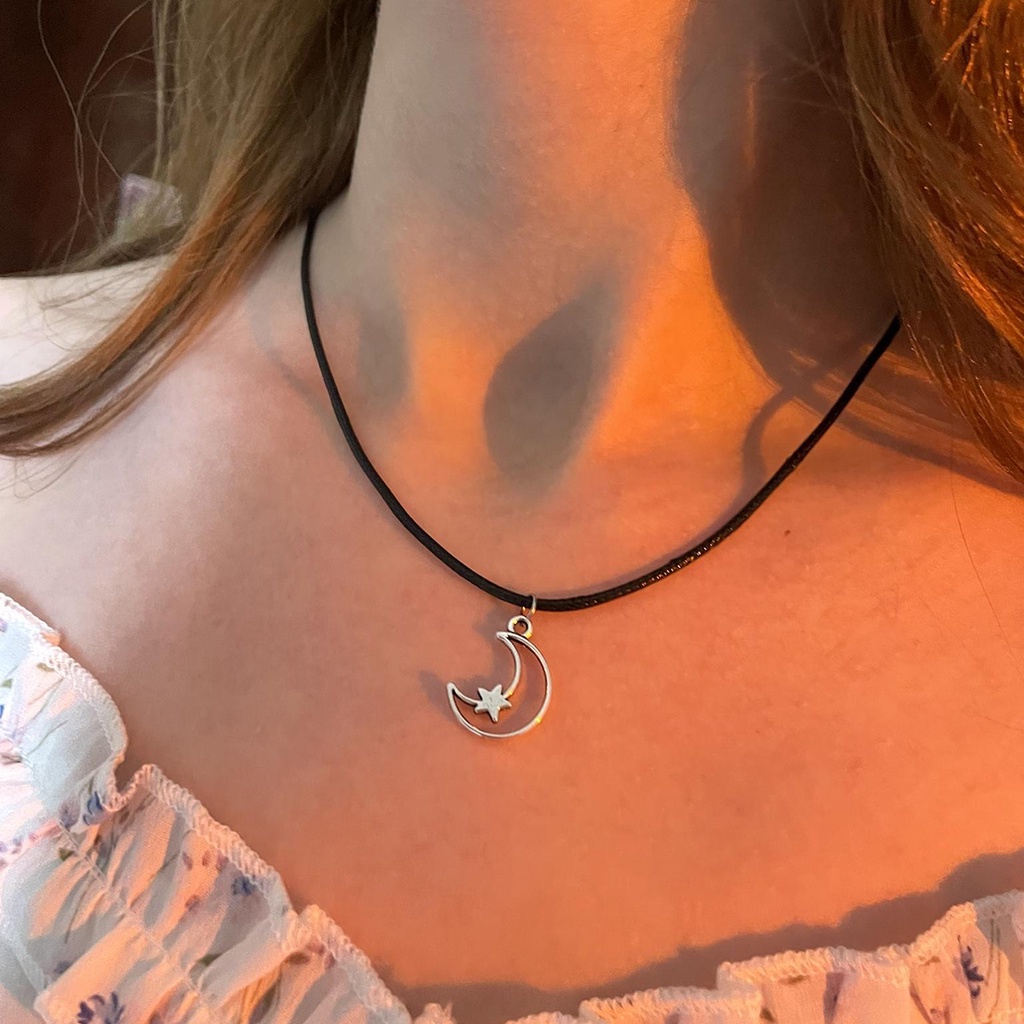 Colar de Lua Estrelada | Shopee Brasil