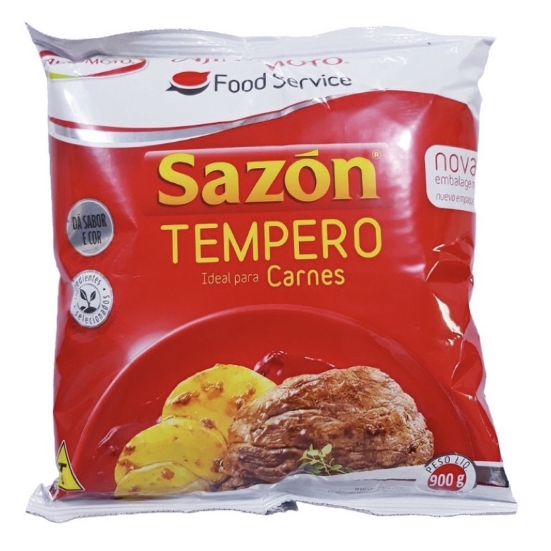 Sazon Vermelho tempero para carne 900g | Shopee Brasil