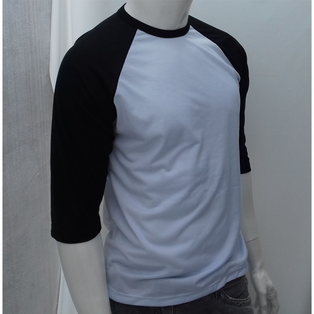 Camiseta manga raglan 3/4 100%poliéster gramatura 165 de excelente ...