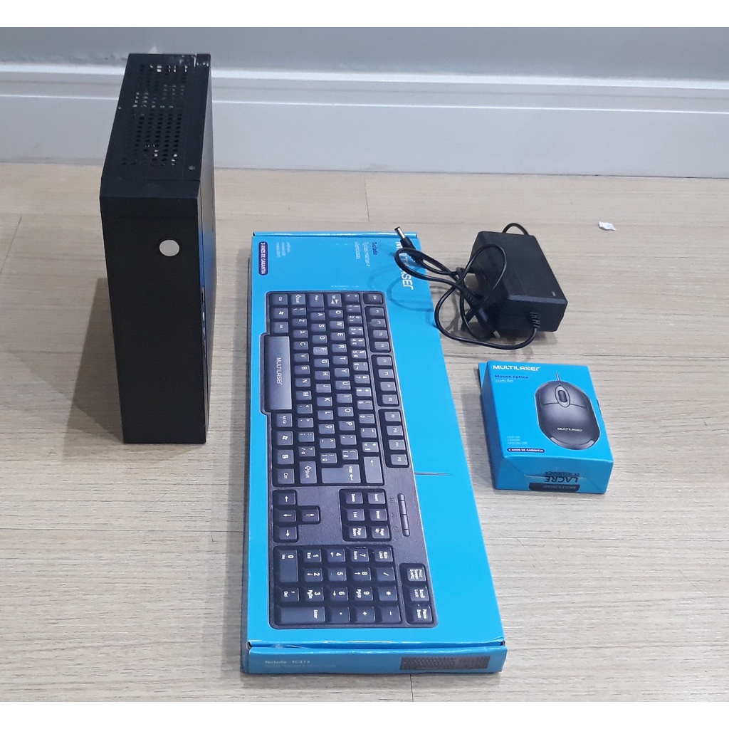 Pc Computador Mini Desktop Intel Celeron 4gb Ssd 120 Gb | Shopee Brasil