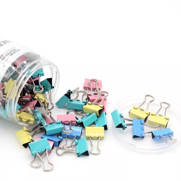 Grampo Clips De Metal Para Papel - 40 unidades 19mm | Shopee Brasil