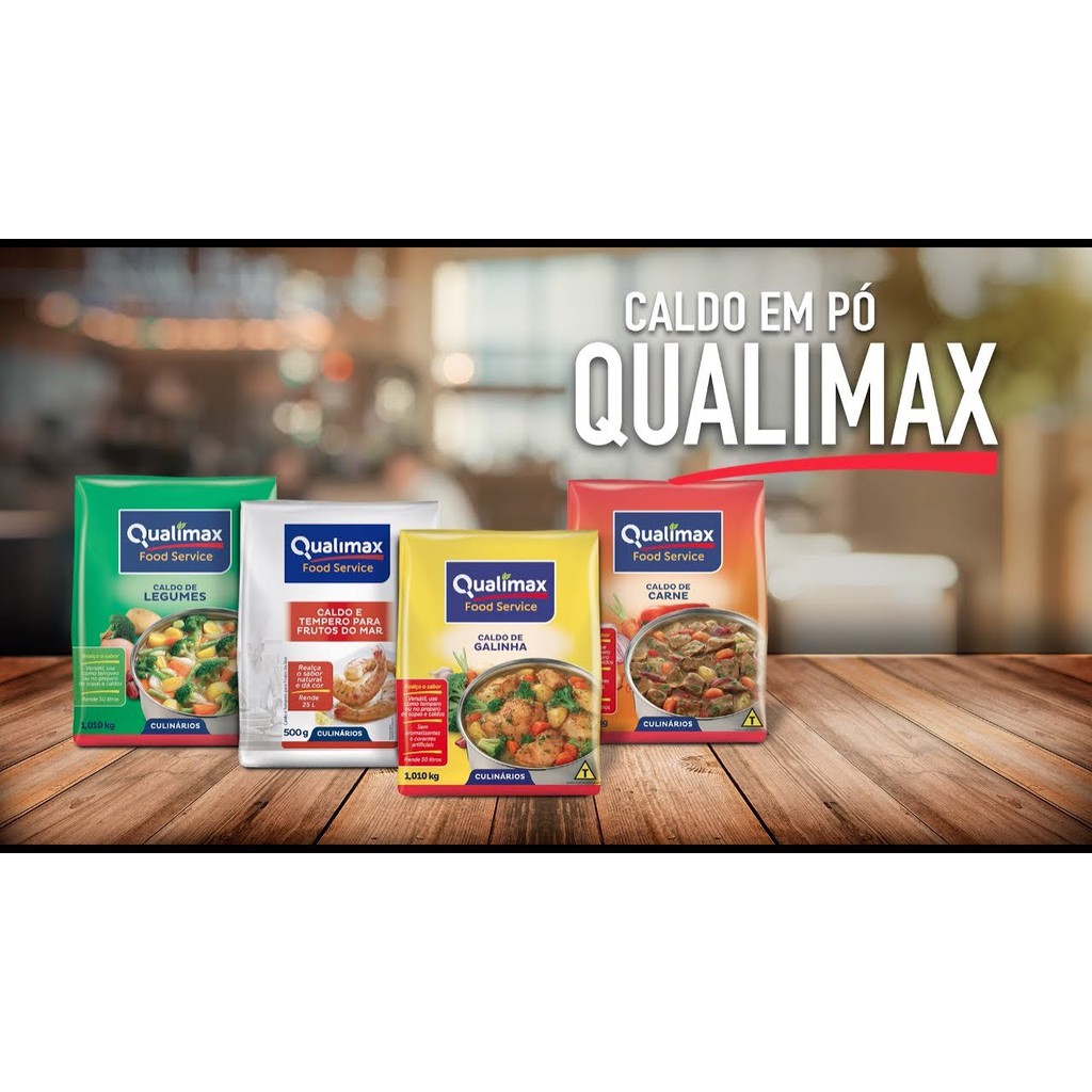 Caldos Qualimax 1,01 Kg | Shopee Brasil
