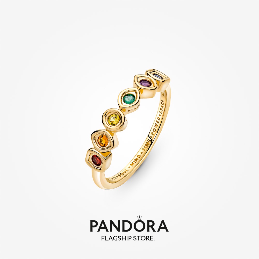 Anel Pandora x Marvel The Avengers Infinity Stones ring Diamante r906 ...