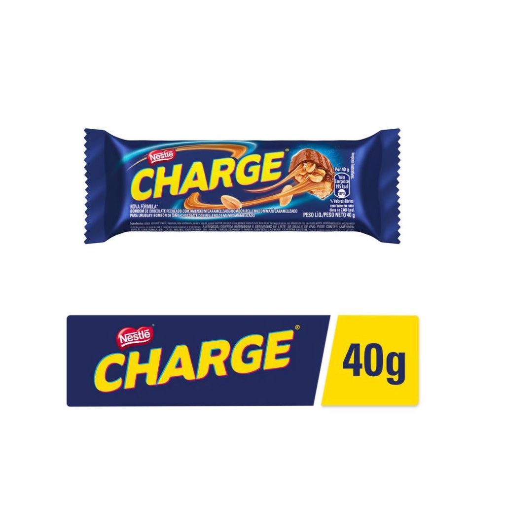 Chocolate Charge 40g | Shopee Brasil
