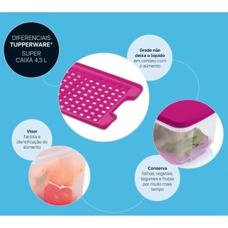TUPPERWARE SUPER CAIXA 4,3L | Shopee Brasil