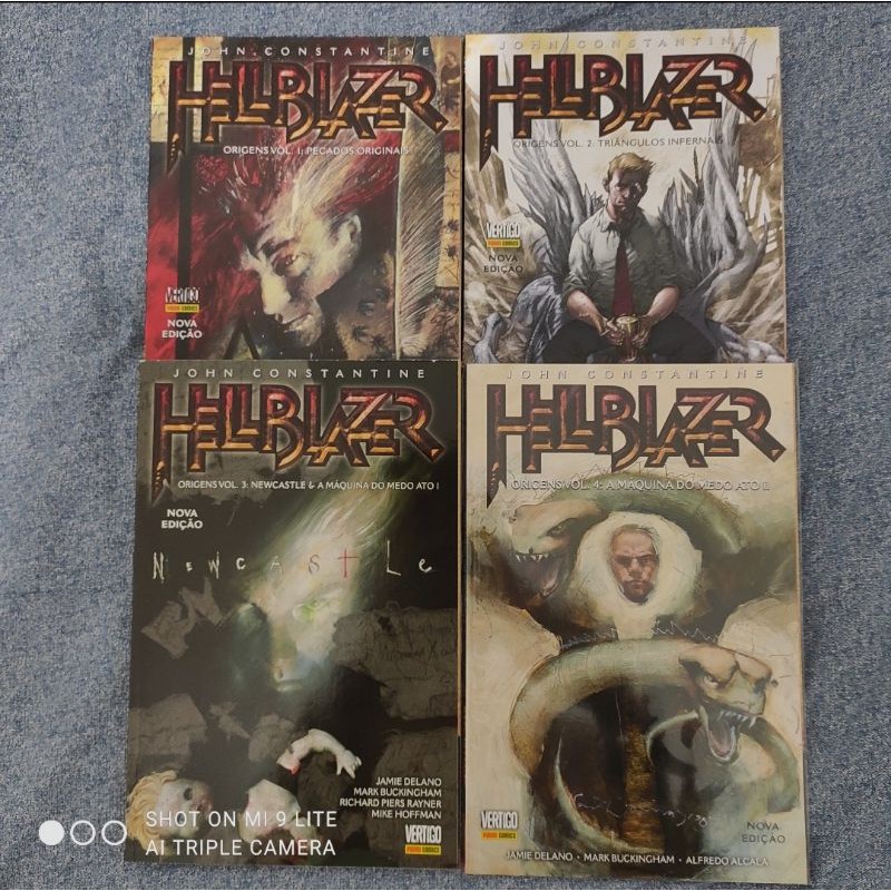 Hellblazer John Constantine - 16 volumes - Vertigo - Panini Comics | Shopee Brasil