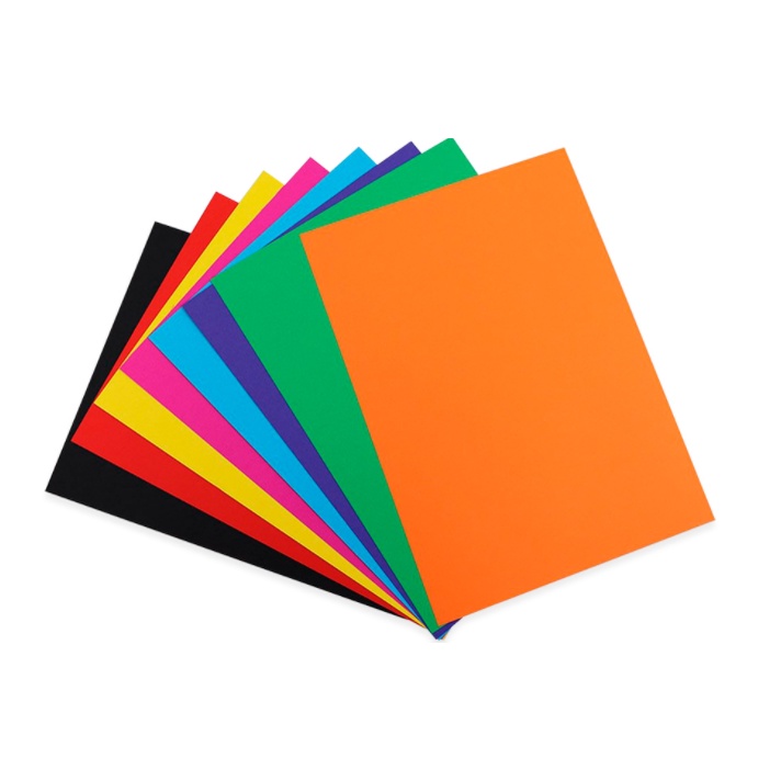Papel Color Set A4 Sortido 25 Folhas | Shopee Brasil