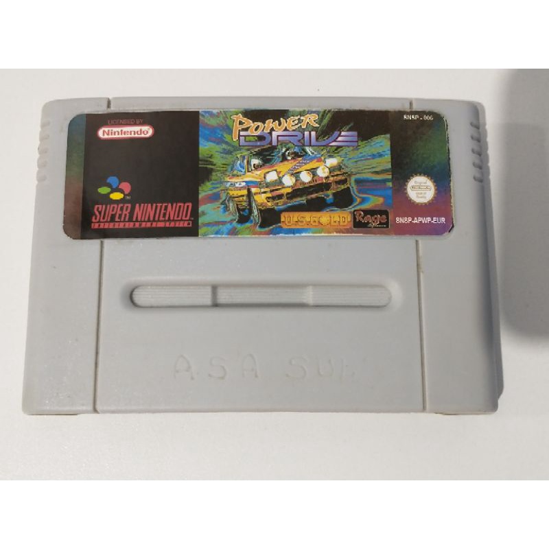 Cartucho Paralelo Super Nintendo Power Drive | Shopee Brasil