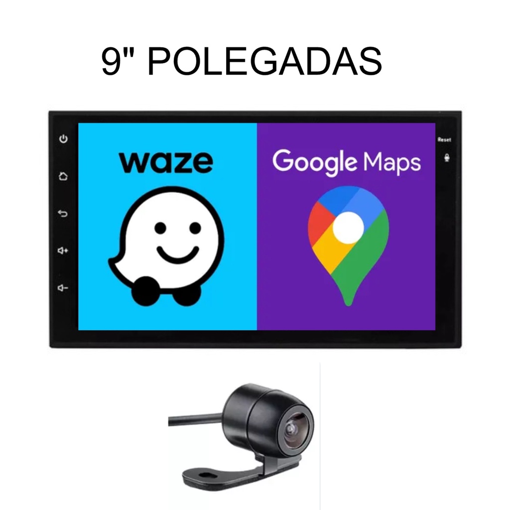 Central Multimidia Universal Mp5 Espelhamento WiFi Gps 9 Polegadas Android 10.1 | Shopee Brasil
