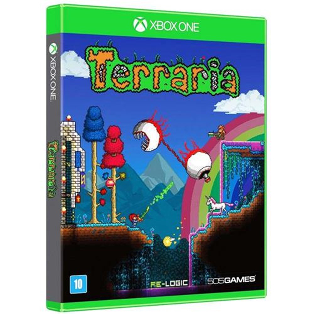 Jogo Terraria Xbox One Midia Fisica Original Novo Lacrado | Shopee Brasil