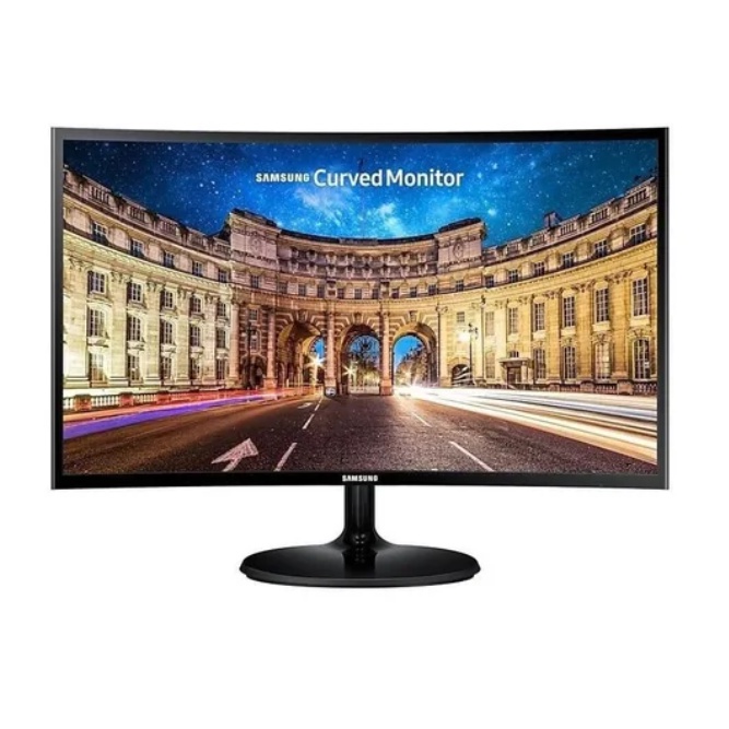 Monitor Samsung 27" C27F390FH F390 Series Led Curvo | Shopee Brasil
