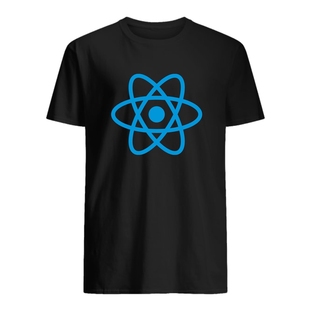 Camiseta Camisa React Js Desenvolvedor Web Programador JavaScript HTML T.i. 100% Algodão ...